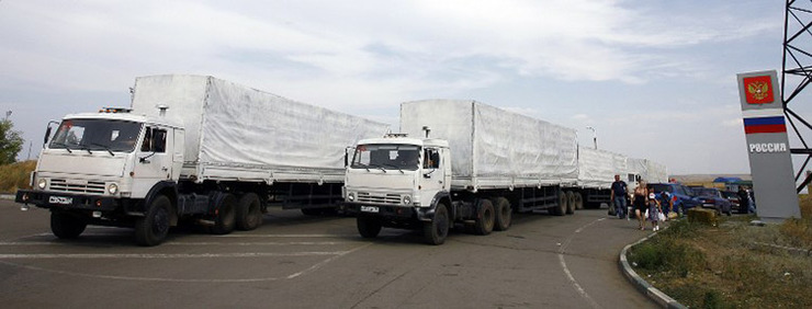 Kiev West Slam Russian Aid Convoy To East Ukraine