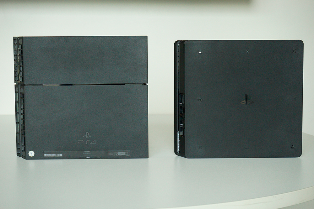 IN PHOTOS: How the PS4 Slim compares to the the original PS4