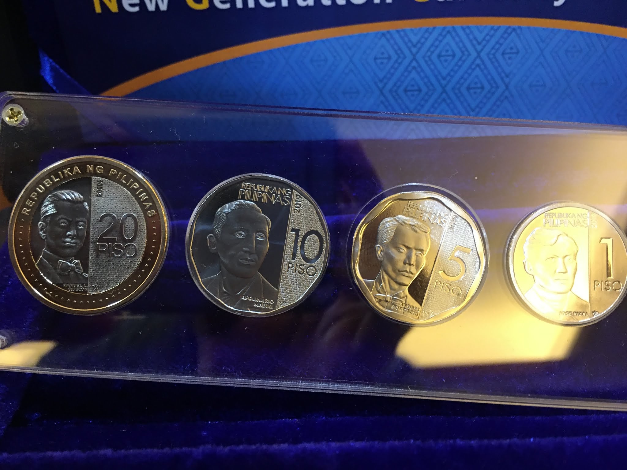 LOOK: New P20 coin, enhanced P5 coin unveiled