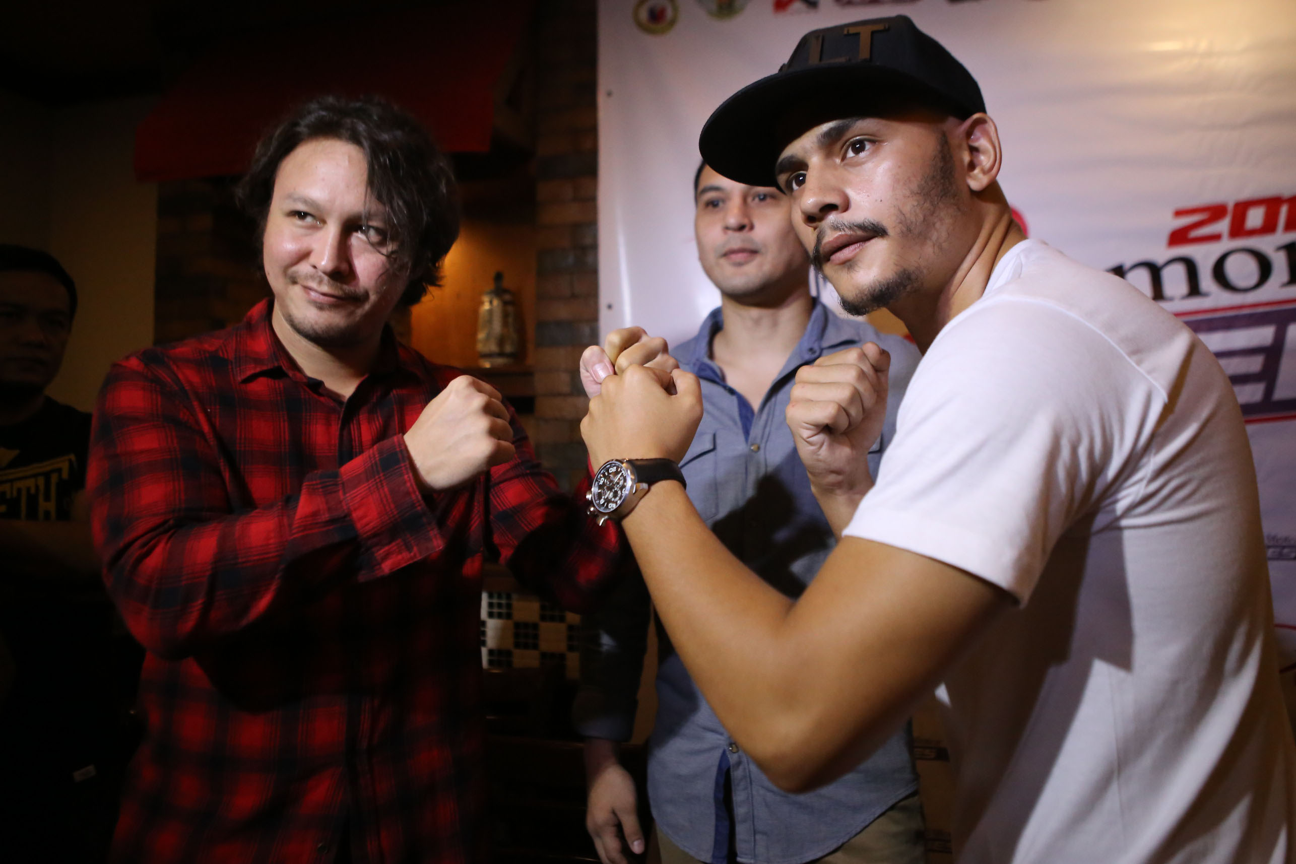 IN PHOTOS: Baron Geisler, Kiko Matos gear up for URCC fight