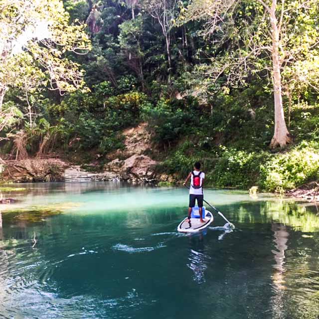 Peaceful adventure: Stand-up paddleboarding in Bohol