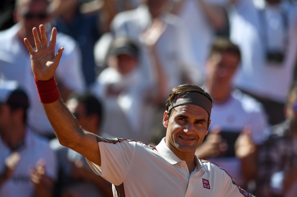Nostalgic Federer marks 'impressive' 400th Grand Slam match record