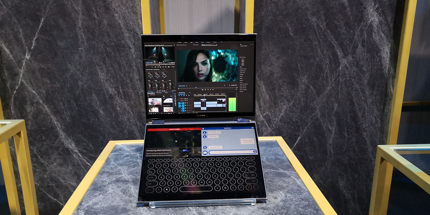 IN PHOTOS: Asus' upcoming dual-screen laptop, the Precog
