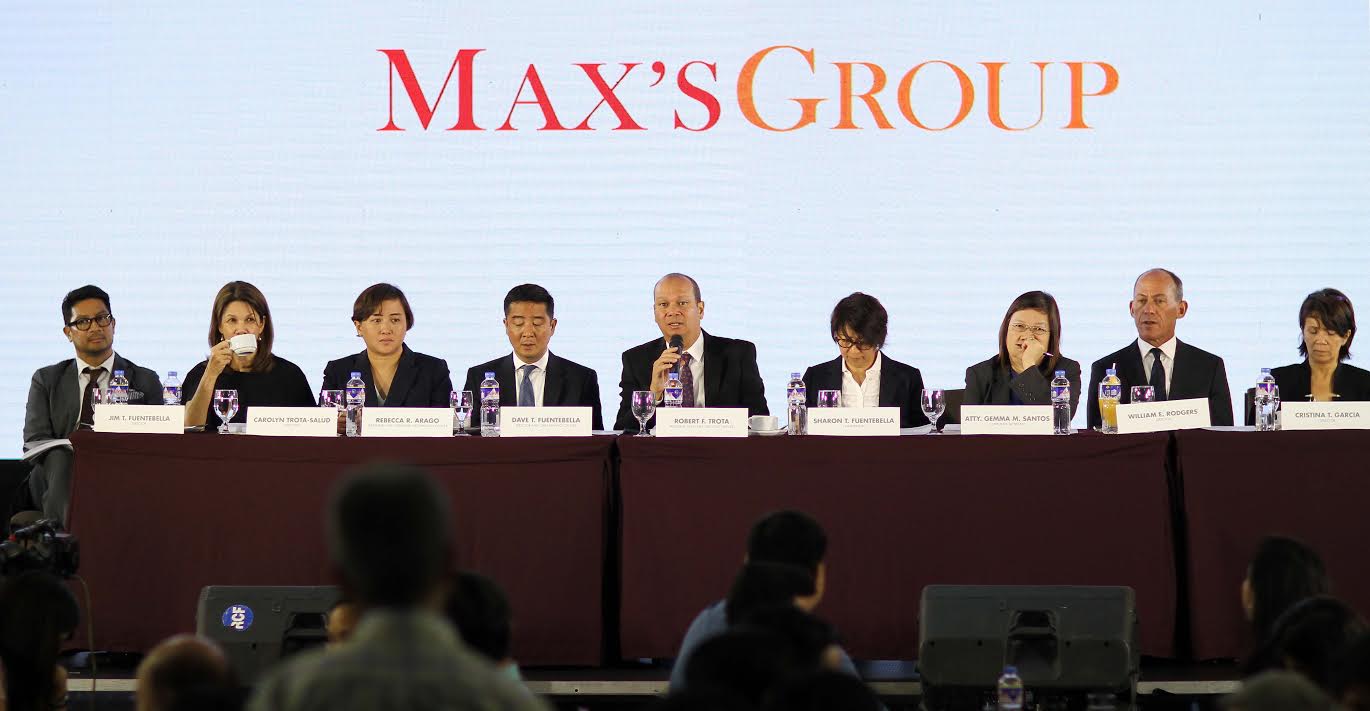 Max's Group in the time of food trucks