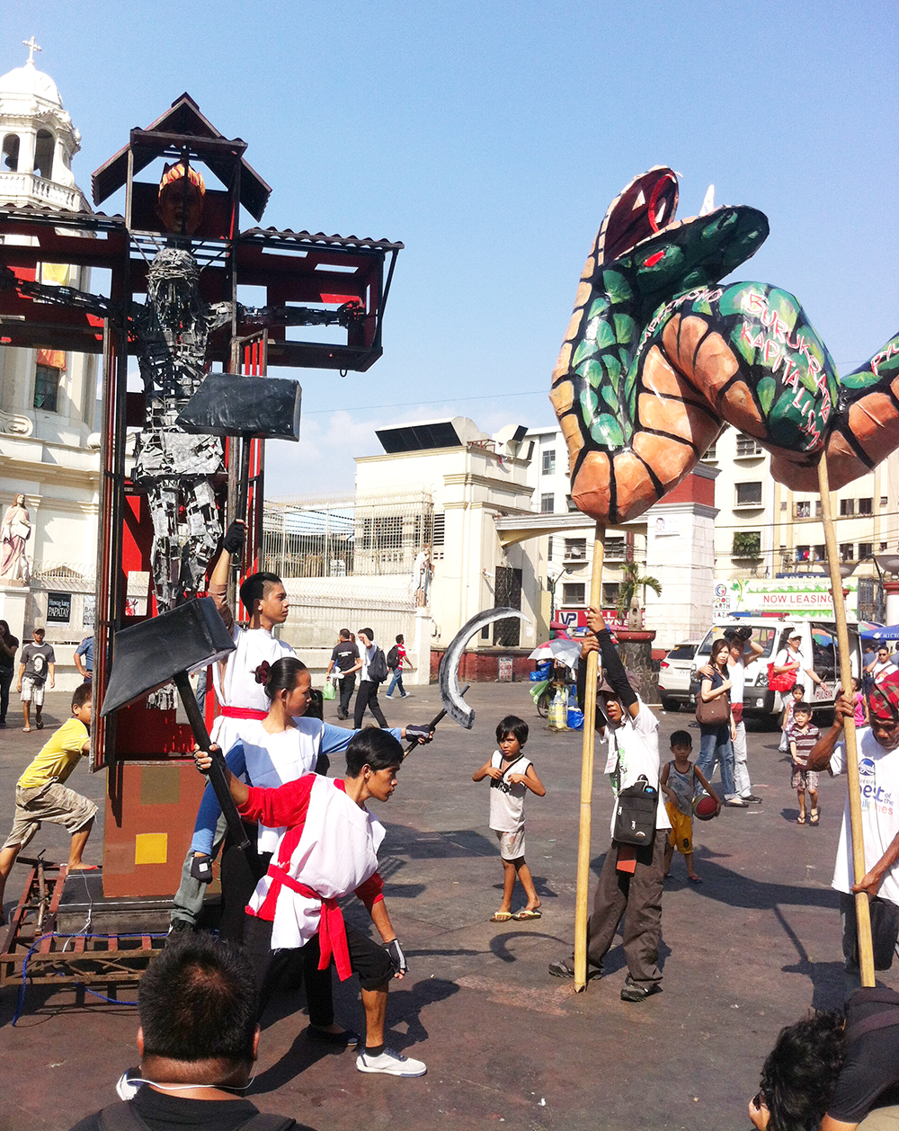 IN PHOTOS: Kalbaryo ng maralita