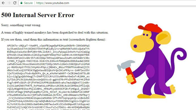 YouTube suffers outage in U.S., Japan, Australia