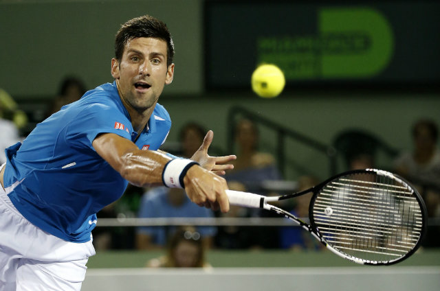 Djokovic wins Miami opener while Federer withdraws with illness