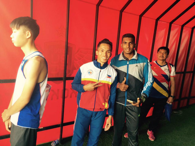 Long jumper Janry Ubas wins at Thailand Open Track and Field Championship