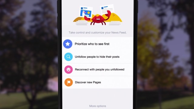Facebook lets you 'control your news feed' again