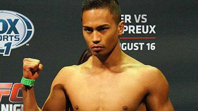 Fil-Am Nolan Ticman takes part in UFC Fight Night Manila