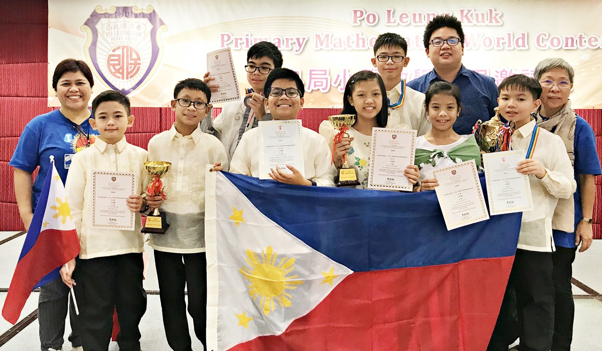 Filipino students win 11 awards in world math contest in Hong Kong