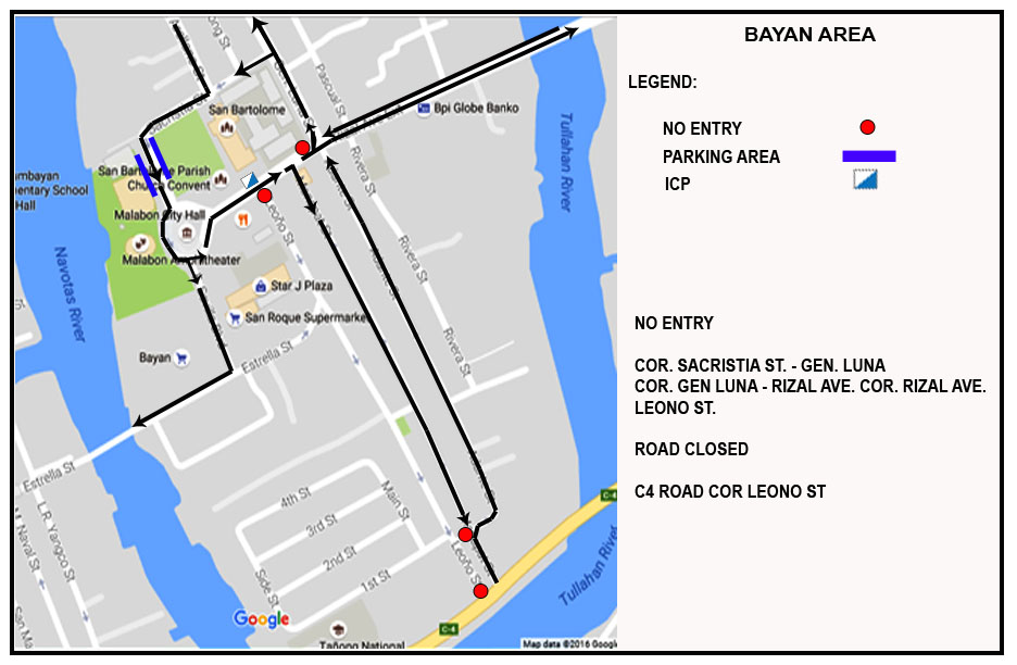 Metro Manila traffic rerouting for Undas 2016