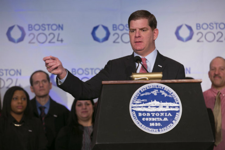 Mayor says 2024 Olympics won't leave Boston in debt