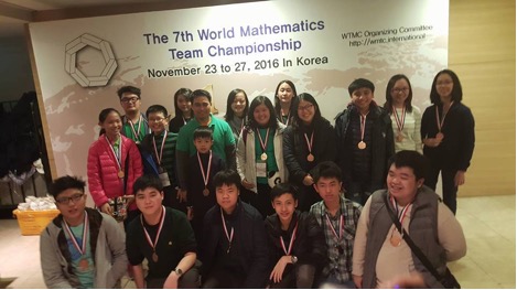 Young Pinoy kids win medals at World Math Team Championship
