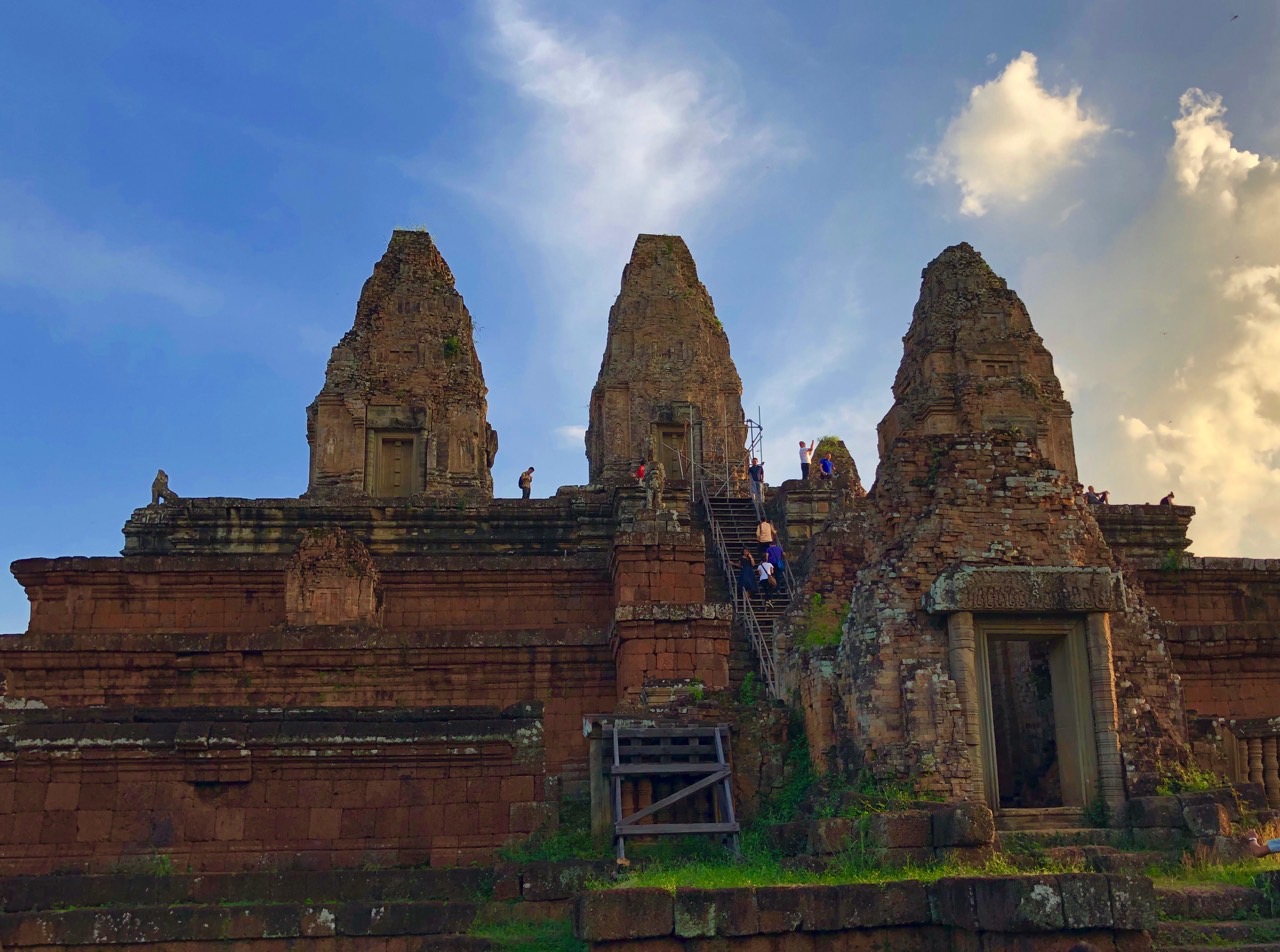Temple runs in Siem Reap