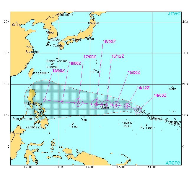 Typhoon to enter PH next week – Pagasa