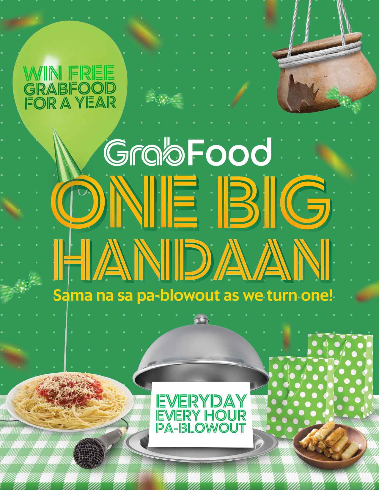 GrabFood celebrates 1st anniversary in the Philippines with ‘One Big ...