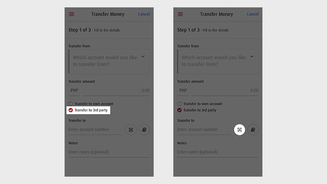 How to transfer funds via QR codes on BPI