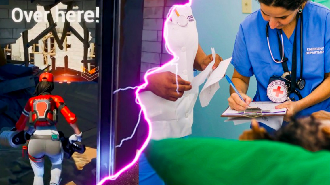 The Red Cross is teaching 'Fortnite' players to save, not take, lives