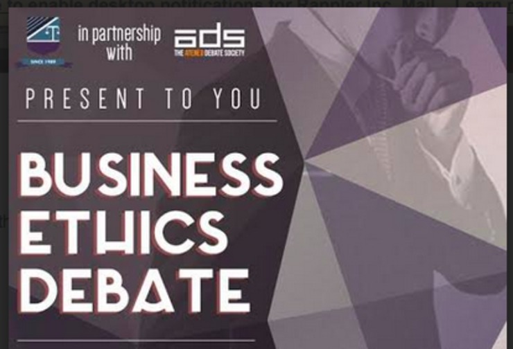 Join the Philippines' first Business Ethics Debate Competition