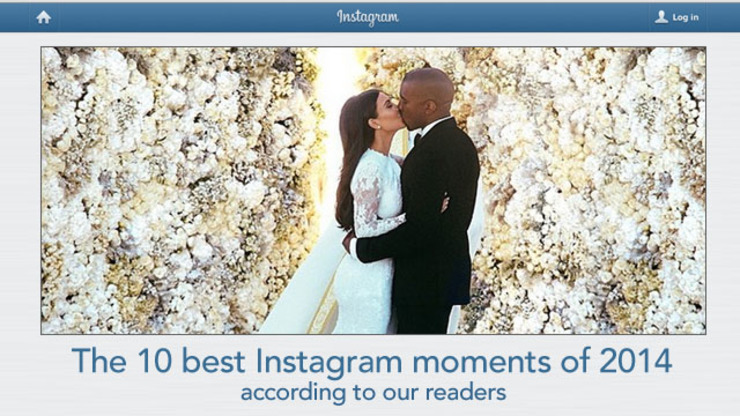 Readers say the 10 best Instagram moments of 2014 are...
