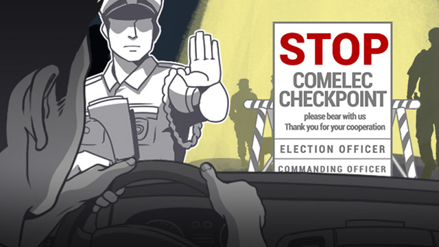 INFOGRAPHIC: What to expect at Comelec checkpoints