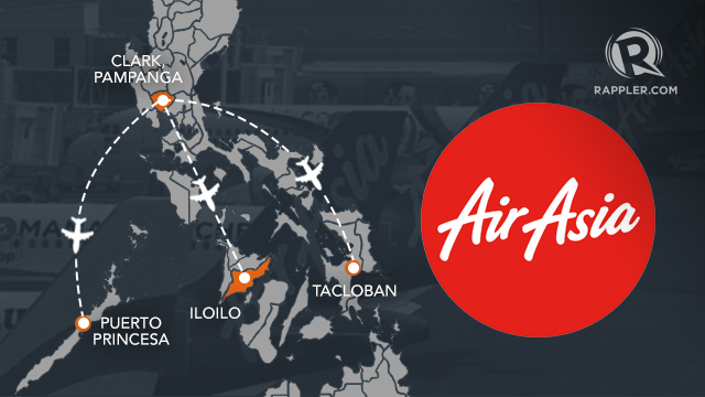AirAsia launches 3 domestic flights to, from Clark