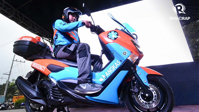 Angkas launches “Angkas Buhay,” the first motorcycle ambulance in PH