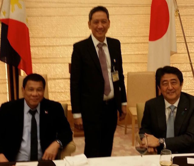Someone named Sammy Uy came to the Duterte-Abe summit