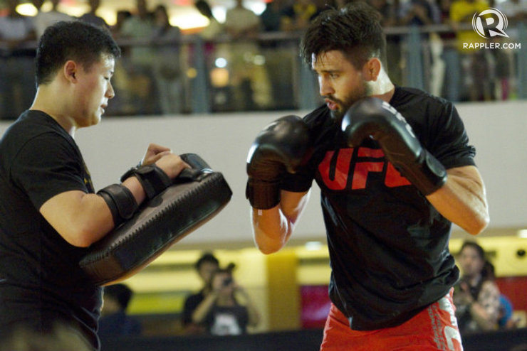 UFC star Carlos Condit receives warm PH welcome
