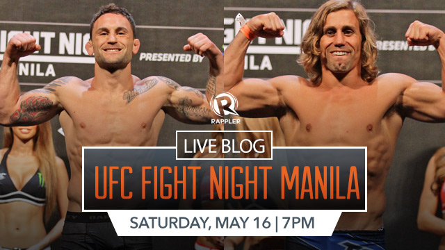 LIVE BLOG: UFC Fight Night Manila