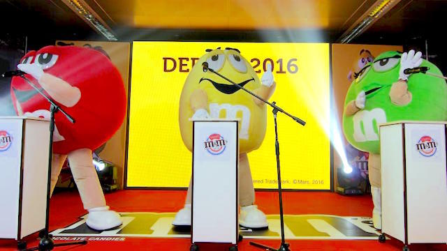 Choose your candydate: The Vote M&M’S 2016 Campaign