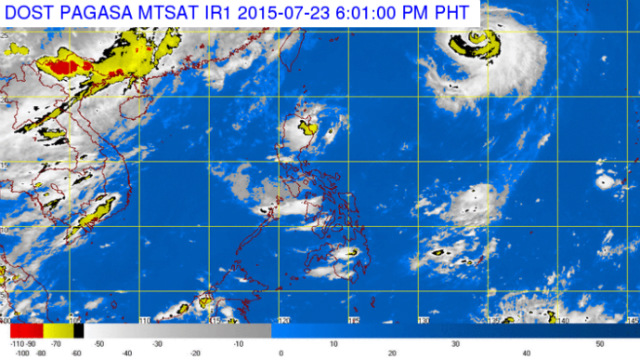 Typhoon Goring out of PAR Friday afternoon