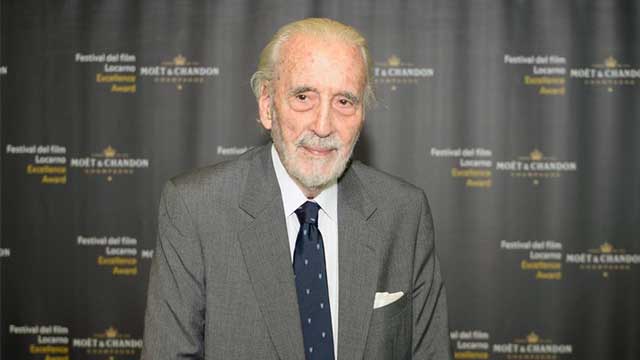 Horror legend Christopher Lee releases metal album, aged 92