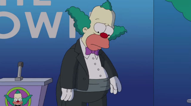 Who died in the season premiere of 'The Simpsons'?