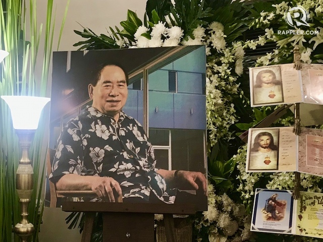 IN PHOTOS: The wake of Henry Sy Sr