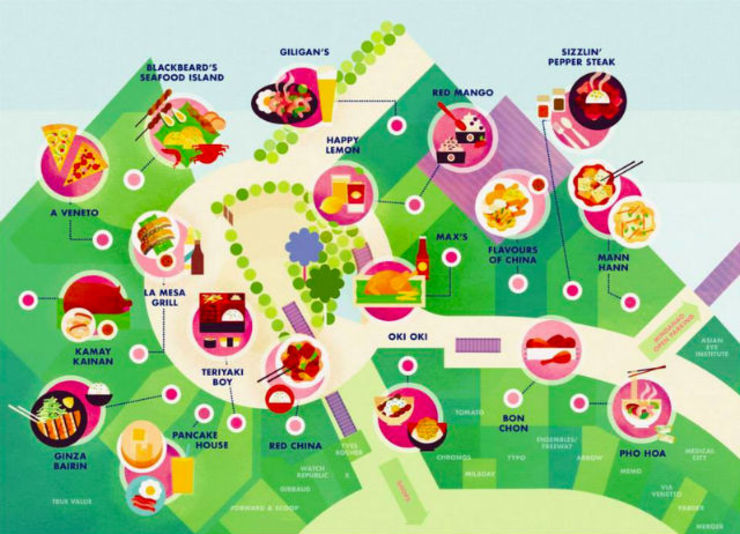 Choose Your Own Food Adventure at TriNoma