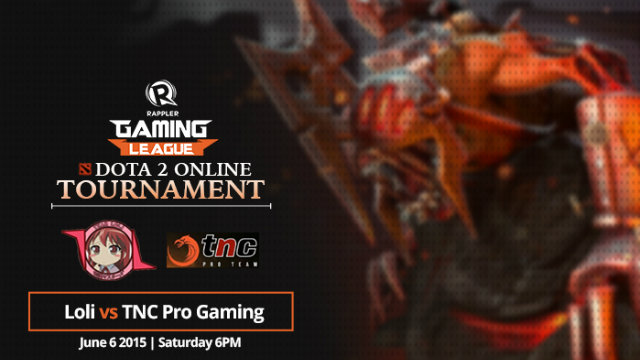 1st Rappler Gaming League Invitational TNC Pro Gaming vs Team Loli
