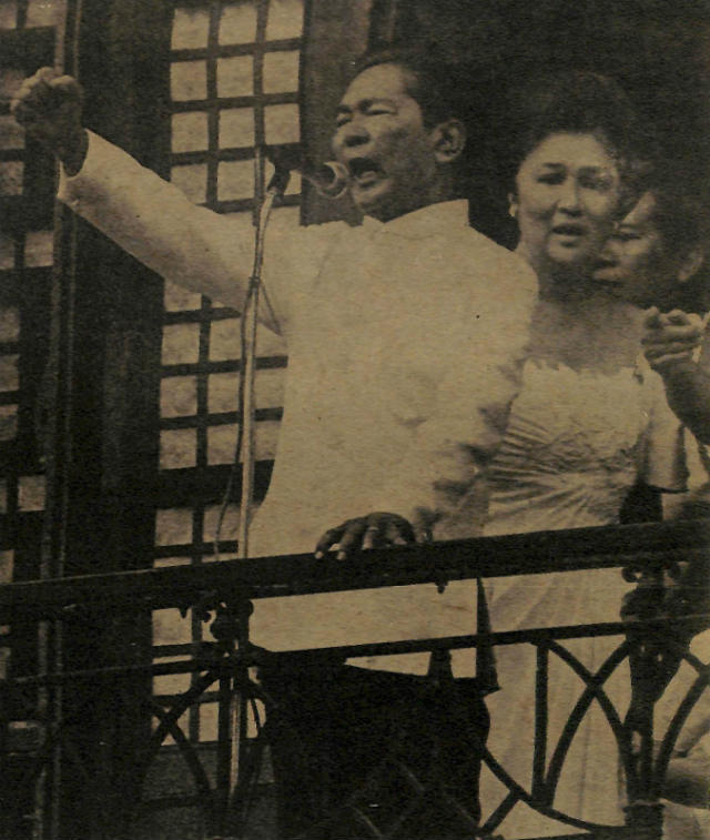 Key players in the 1986 People Power Revolution