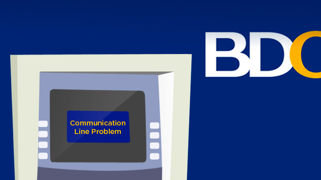 Online uproar over BDO's offline service
