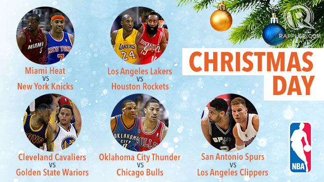 What games should be on the NBA’s big days?