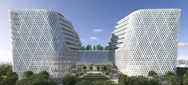 MANILA | New Senate of The Philippines Building | 12 fl x 4 | T/O ...
