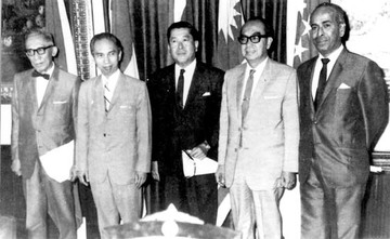 Who were ASEAN's 5 founding fathers?
