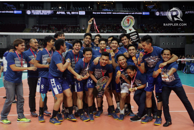 Ateneo Reigns Supreme In Uaap Mens Volleyball