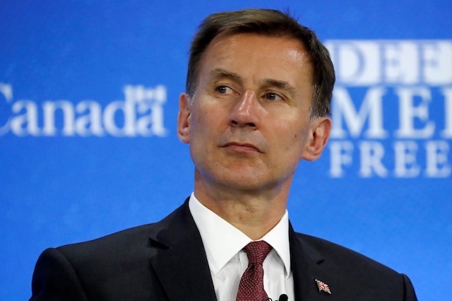 Jeremy Hunt: 'No place for neutrality' in fight for media freedom