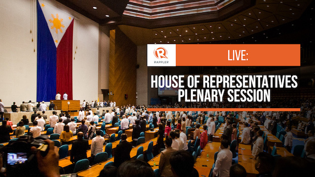 LIVE: House of Representatives Plenary Session - COMELEC chief impeachment