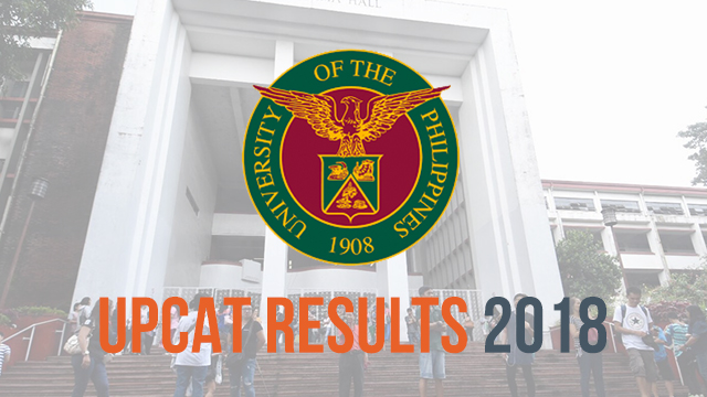 UPCAT 2018 results released