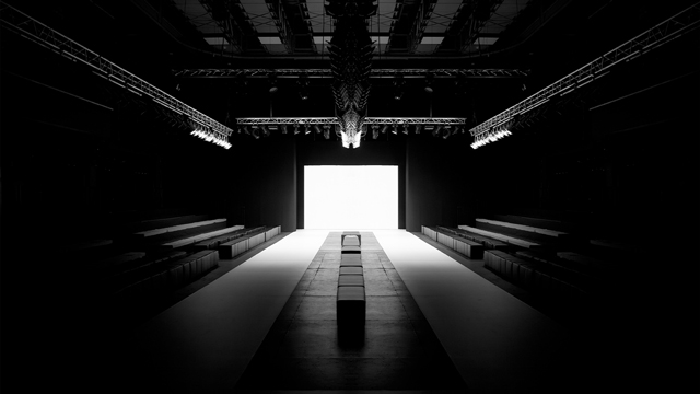 Empty Fashion Show Runway Stage