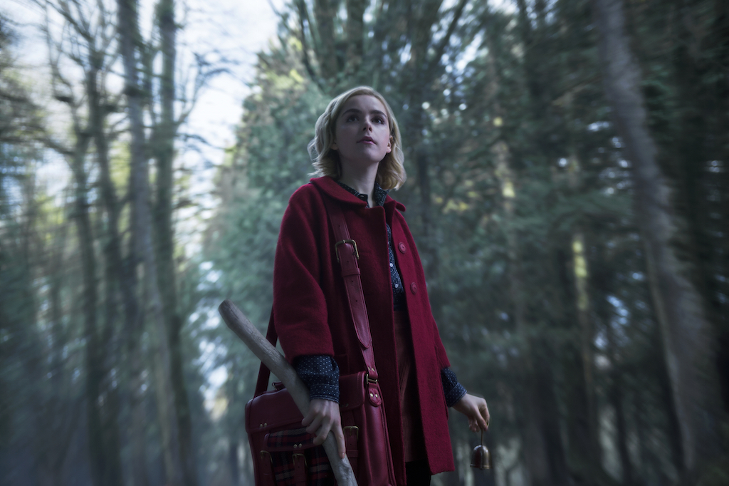 FIRST LOOK: Kiernan Shipka as Sabrina Spellman in ‘Chilling Adventures ...