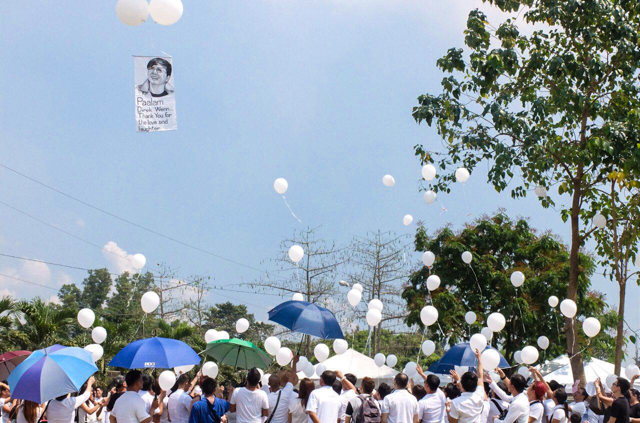 IN PHOTOS: Wenn Deramas laid to rest